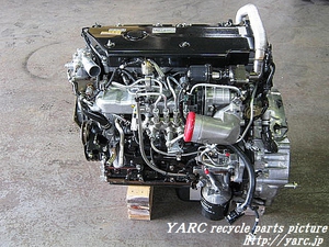 いすゞエルフNKS81Aの4HL1エンジン - 山形オートリサイクルセンター株式会社ブログ